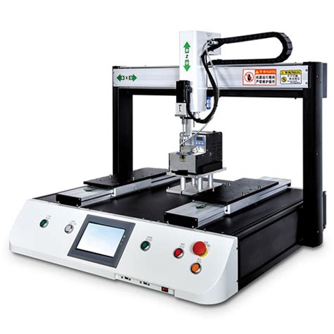 1 Axis Desktop Adsorption Double X Automatic Screw Machine In China Haolimac