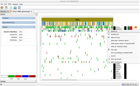 gitools a framework for analysis and visualization of genomic data