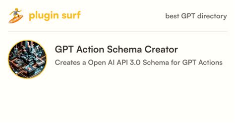 Gpt Action Schema Creator Gpt Information Latest Updates And
