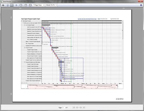 Ms Project Gantt Chart Printing Create Gantt Chart By Using Microsoft