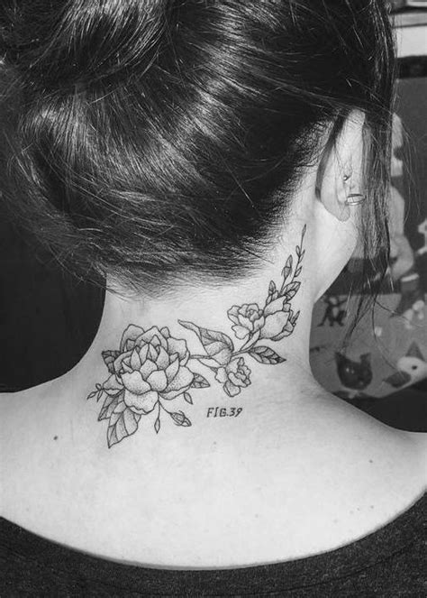 Back Of Neck Tattoo Ideas For Women Back Of Neck Tattoo Neck Tattoos Women Side Neck Tattoo