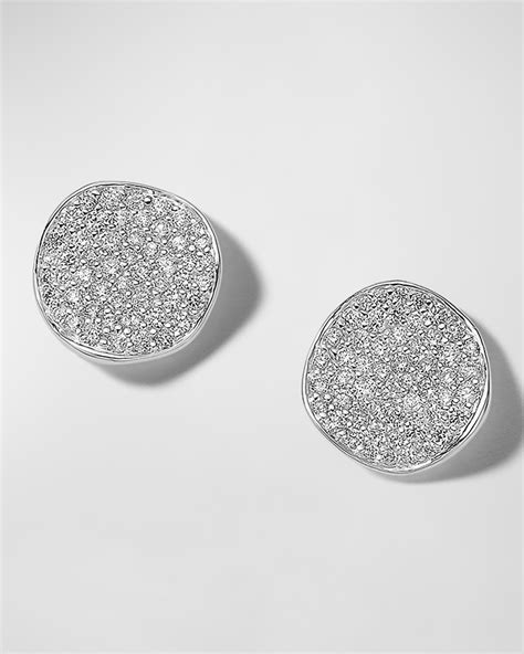 Ippolita Sterling Silver Stardust Diamond Disc Necklace Neiman Marcus Ippolita Sterling Silver Stardust Diamond Disc Necklace Neiman Marcus