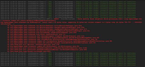 Node Is Unable To Sync · Issue 5270 · Hyperledgerbesu · Github