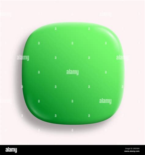 App Icon Superellipse Glossy Pastel Vector Background 3d Squircle