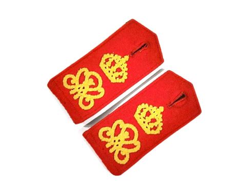 Württemberg Schulterklappen Für Infanterie Regiment Kaiser Wilhem Kö