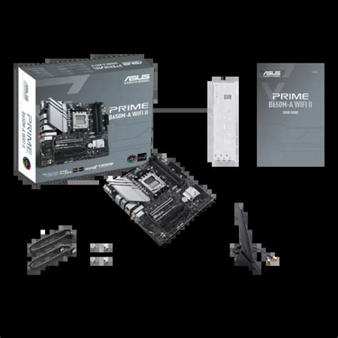 Asus Prime B650m A Wifi Ii Ddr5 Amd Micro Atx Motherboard Bermor