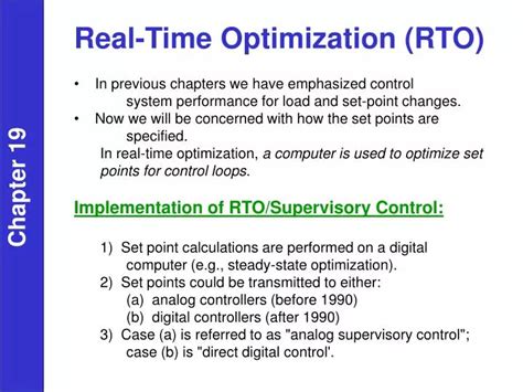 Ppt Real Time Optimization In Process Control Enhancing Performance Through Rto Powerpoint