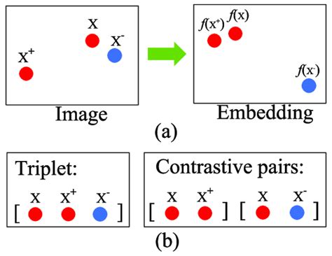 A Illustration Of Distance Metric Learning B Triplet Loss