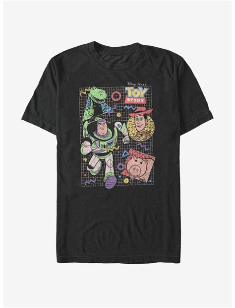 Disney Pixar Toy Story 90s Crew T Shirt In 2024 Pixar Toys Toy