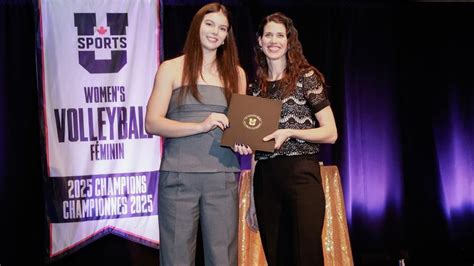 Lucy Borowski Named First Team All Canadian University Of British