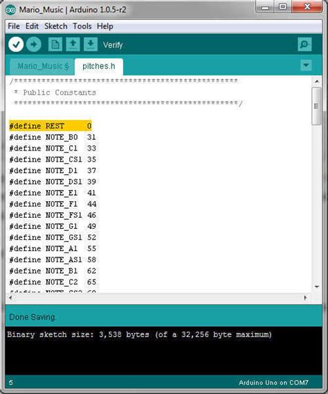 Melodías Personalizadas En Arduino Paso 4 Código De Arduino