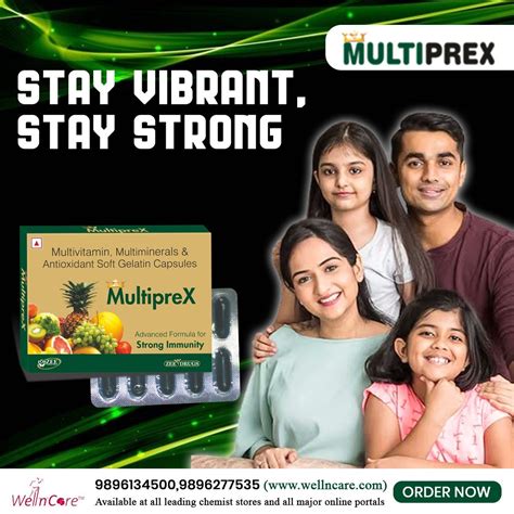Multiprexmultiprex Syrup Powder And Capsules Wellncare Medium