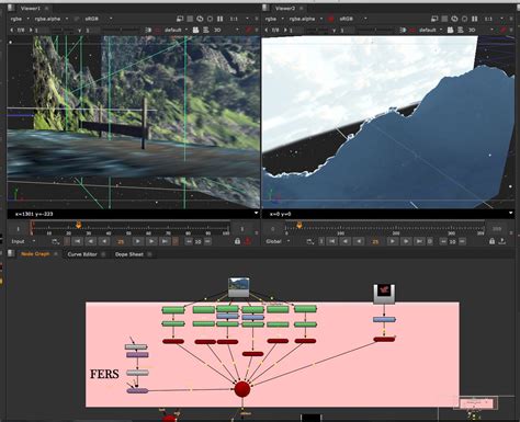 Fers Rojo Creating 3d Scene With 2d Image Nuke Compositing