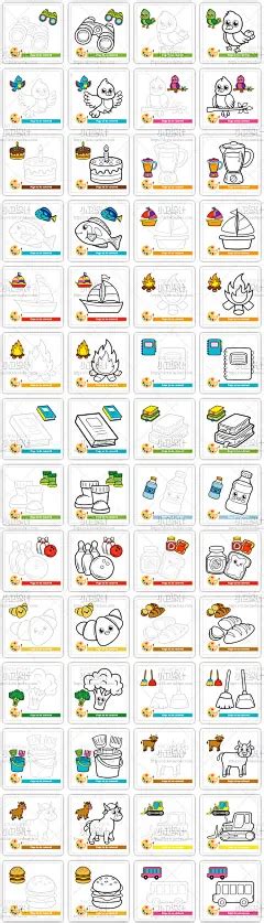 简笔画图片大全 简笔画高清好看的图片 花瓣qgxpoigm的画板