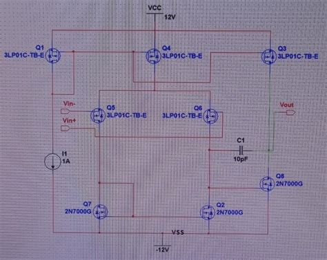 Solved Im Trying To Design A Bandgap Voltage Reference With