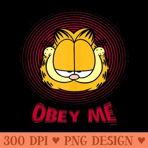 Garfield Obey Me Png Clipart Inspire Uplift