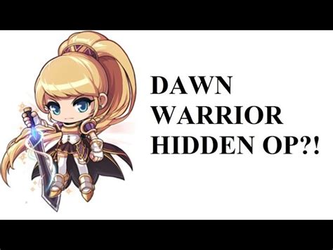 Maplestory Dawn Warrior