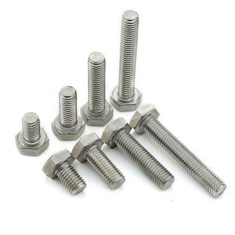 중국 스테인레스 스틸 육각 볼트 등급 A4 80 제조업체 공급업체 공장 직접 가격 Gnee