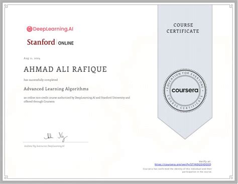 Machinelearning Ai Coursera Andrewng Datascience Machinelearningspecialization