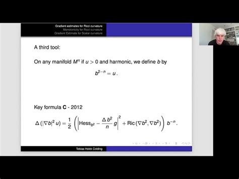 Free Video Gradient Estimates For Scalar Curvature From Institut Des Hautes Etudes