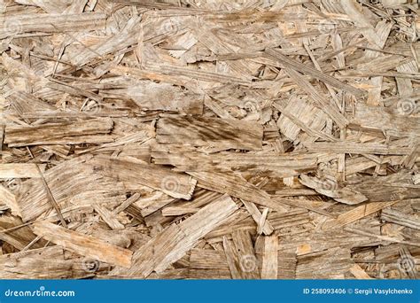 Textura De Un Osb Board Antiguo Foto De Archivo Imagen De Portapapeles Placa 258093406