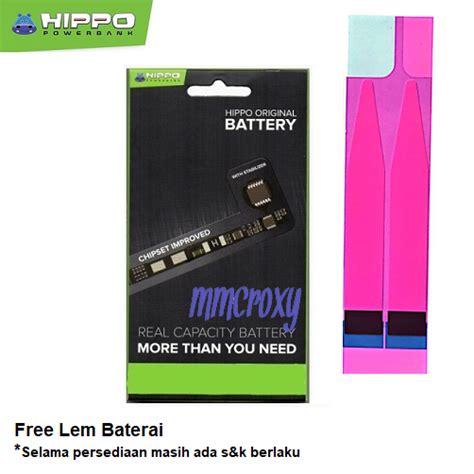 Jual Hippo Baterai Iphone Xr Mah Original Cell Jakmall Com