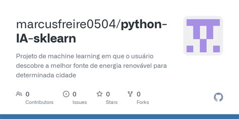 Github Marcusfreire0504 Python Ia Sklearn Projeto De Machine Learning Em Que O Usuário
