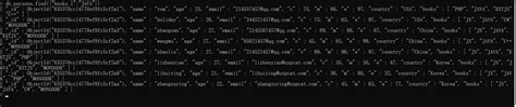 mongodb实验——在mongodb集合中查找文档 11 1 为 zhangsan 添加学习简历文档 zhangsanschoool