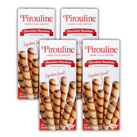 Pirouline Rolled Wafers Ypf5 Chocolate Hazelnut Rolled Wafer Sticks