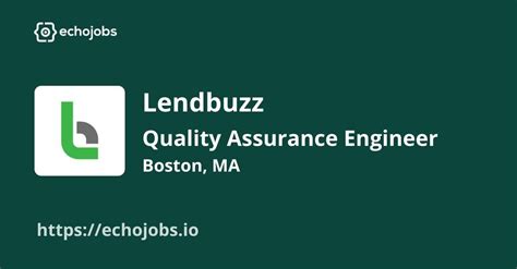 Lendbuzz Is Hiring Quality Assurance Engineer Usd 90k 115k Boston Ma Python Javascript R
