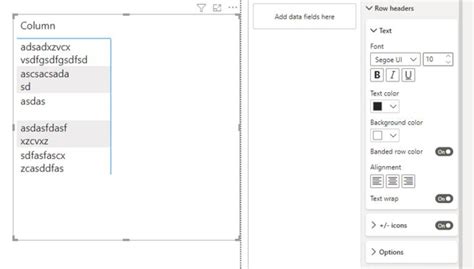Solved Fixset Row Header Heights In Matrix Microsoft Fabric Community