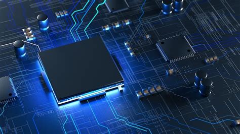 회로 기판 개념의 Cpu 중앙 컴퓨터 프로세서 Ai 모바일 프로세서 프리미엄 사진