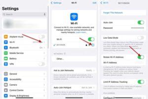What Is Rotating Wi Fi Address And How To Enable It On IPhone Running IOS Techtrickz