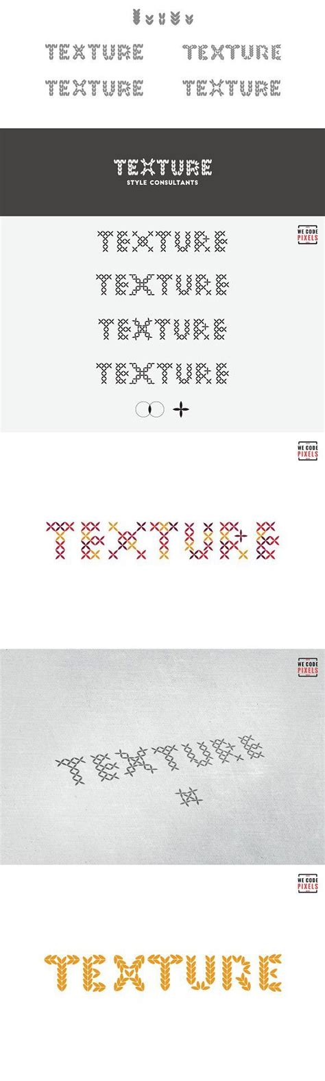 Texture Logo Template