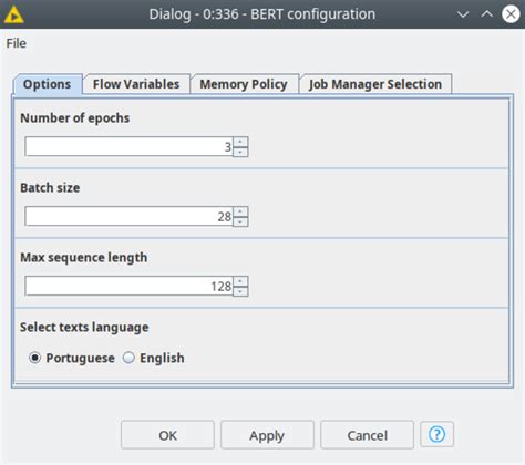 Bert Text Classification For Everyone Knime