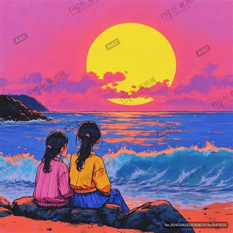 Ai创作图海边少女插画 日光岩插画 海边落日插画 女学生海边插画 闺蜜看海 海边女孩插画 八十年代插画 插画夕阳下 女孩坐在海边手绘 望海的女孩 插画海边 南麂岛插画 看海的母女 小时候插画