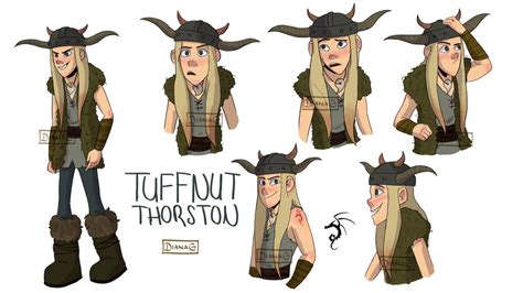 Tuffnut Reference Sheet By Dianagj On Deviantart