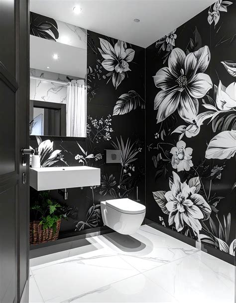 40 Black And White Bathroom Ideas For Style