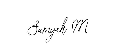 73 Samyak M Name Signature Style Ideas Excellent Autograph