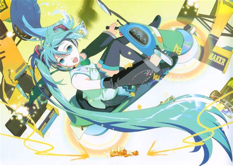 Vocaloid Hatsune Miku Detached Sleeves Wallpapers Hd Desktop And