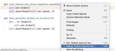 Step Test Your First Python Application PyCharm
