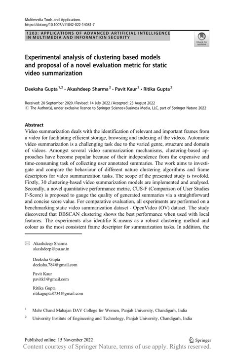 Experimental Analysis Of Clustering Based Models And Proposal Of A Novel Evaluation Metric For