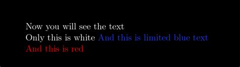 Color PdfLaTeX Producing Blank Output TeX LaTeX Stack Exchange