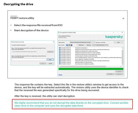 Error Unlocking Encryption Ssd Drive Kaspersky Endpoint Security For Business Kaspersky