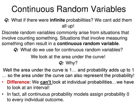 Discrete And Continuous Random Variables Ppt Download