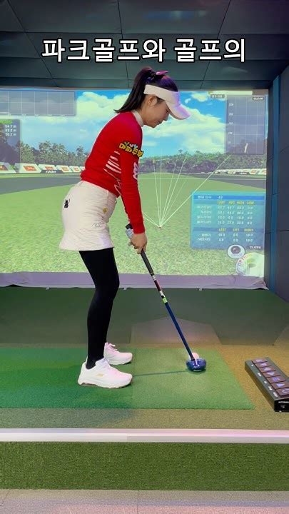 ⛳️파크골프와 골프의 스윙차이 골프스윙으로 파크골프치면 정타 잘 안 맞음 パークゴルフとゴルフのスイング差 파크골프 파크골프