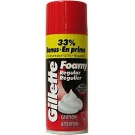 Gillette Foamy Shaving Cream 2oz Travel Size Shaving Cream Travel Size Products Shaving
