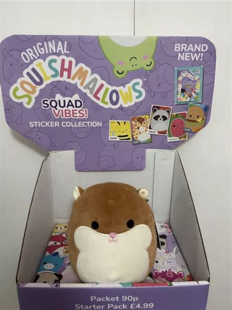 Squishmallow Humphrey The Hamster 75 New With Tags £1299 Picclick Uk