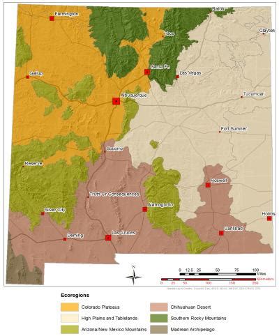 New Mexico Geography
