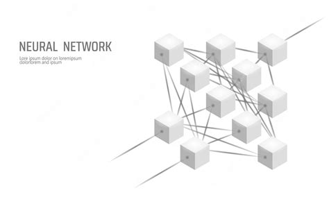 Premium Vector Neural Net Neuron Network Deep Learning Cognitive